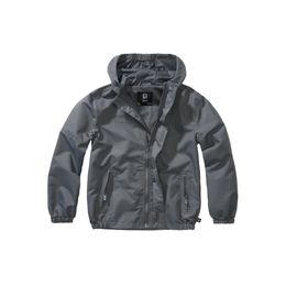 Brandit Jacke Jungen Gr&ouml;&szlig;e 158/164 silbergrau