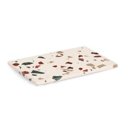 zeller Servierplatte Terrazzo 30 x 1,4 x 20 cm
