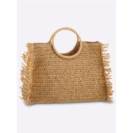 Heine Witt Damen Tasche, natur, Gr&ouml;&szlig;e 0