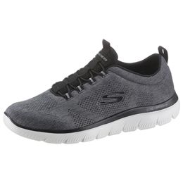 Skechers Sneaker 'Summits Louvin' Herren Gr&ouml;&szlig;e 41.5 rauchgrau / schwarz