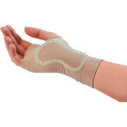 Damen Karpaltunnel-Bandage beige, Gr&ouml;&szlig;e 2