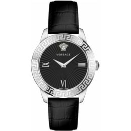 Versace Analoguhr Damen Gr&ouml;&szlig;e One Size schwarz / silber