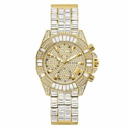Guess Uhr 'Iconic' Damen Gr&ouml;&szlig;e One Size gold / transparent