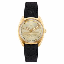 adidas originals Analog Watch female Gold size One Size