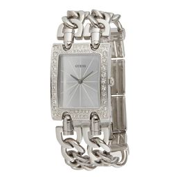 Guess Analog Watch female Silver size One Size