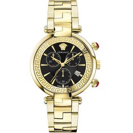 Versace Analog Watch female Gold size One Size