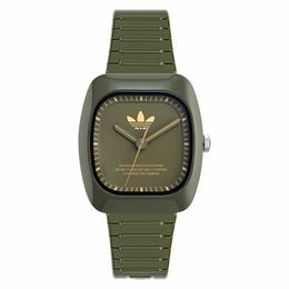 adidas originals Analog Watch 'Retro Wave Two' female Green size One Size