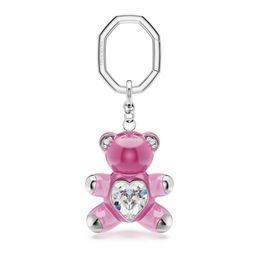 Swarovski Key Ring 'Teddy' female Pink size One Size