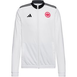 Adidas Eintracht Frankfurt 25-26 Trainingsjacke Herren - Gr&ouml;&szlig;e S - wei&szlig;