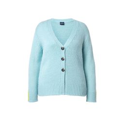 Lauras&oslash;n Knit Cardigan female Blue size 48-50