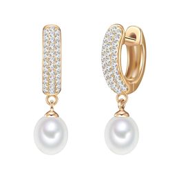 Valero Pearls Ohrringe Damen Gr&ouml;&szlig;e One Size gold / perlwei&szlig;