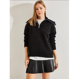 Bianco Lucci Pullover Damen Gr&ouml;&szlig;e S/L schwarz