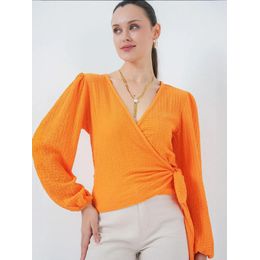 Bigdart Bluse Damen Gr&ouml;&szlig;e L orange