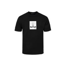 K by KARL LAGERFELD Karl Lagerfeld T-Shirt Herren Gr&ouml;&szlig;e M schwarz / wei&szlig;