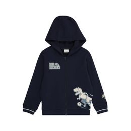 s.Oliver Sweatjacke Jungen Gr&ouml;&szlig;e 140 navy / hellblau / wei&szlig;