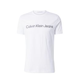 Calvin Klein Jeans T-Shirt Herren Gr&ouml;&szlig;e XS schwarz / wei&szlig;