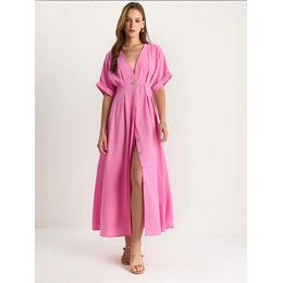 Bianco Lucci Kleid Damen Gr&ouml;&szlig;e 36 pink Winterkleid