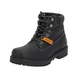 Dockers by Gerli Schn&uuml;rboots Herren Gr&ouml;&szlig;e 40 orange / schwarz