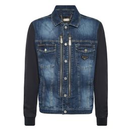 Philipp Plein Between-Season Jacket 'College' male Blue size 5XL