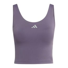 adidas Performance Sports Top 'Studio All Me' female size XXS Dark grey