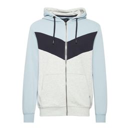 INDICODE Jeans Sweatjacke 'Pock' Herren Gr&ouml;&szlig;e M hellblau / dunkelblau / hellgrau