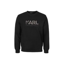 K by KARL LAGERFELD Karl Lagerfeld Sweatshirt Herren Gr&ouml;&szlig;e S grau / schwarz