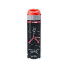 E-COLL PRO Markierspray 500ml rot (4317784565431)