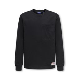 Only & Sons Junior Shirt 'OSJMACKEY' Jungen Gr&ouml;&szlig;e 158/164 schwarz
