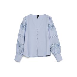 V&eacute;ro Moda Vero Moda Bluse 'VMTHEA' Damen Gr&ouml;&szlig;e XL hellblau