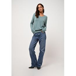 AUTHENTIC CASHMERE Kaschmir-Pullover "Gardoria" in Mint - 44% | Größe M | Damen-pullover-cardigans