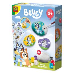 SES Bastelset "Bluey Steine-bemalen" - ab 3 Jahren - 13% | Kinder-kreativspielzeug