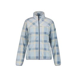 Icepeak Fleecejacke "Moulins" in Beige/ Hellblau - 55% | Gr&ouml;&szlig;e M | Damenjacken