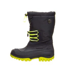 CMP Winterstiefel "Ahto" in Dunkelblau/ Gelb - 42% | Gr&ouml;&szlig;e 28 | Kinderstiefel