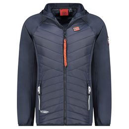 Geographical Norway Übergangsjacke "Trollo" in Dunkelblau - 72% | Größe L | Herren-plussize