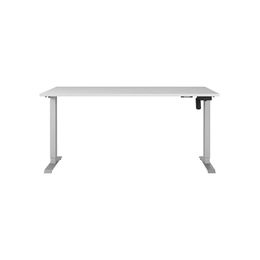 Germania Elektr. Schreibtisch ''Profi 2.0'' in Grau/ Silber - (B)160 x (H)120 x (T)80 cm - 58% | Tische