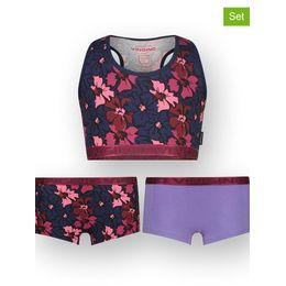 Vingino 3tlg. W&auml;sche-Set in Lila/ Pink - 26% | Gr&ouml;&szlig;e 134/140 | Kinder-waesche