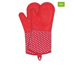 Wenko 2er-Set: Topfhandschuhe in Rot - (L)37,5 x (B)18,5 cm - 48% |