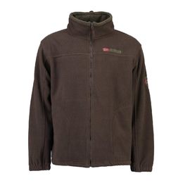 Geographical Norway Fleecejacke "Tamazonie" in Braun - 52% | Gr&ouml;&szlig;e M | Herren-pullover-sport