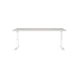 Germania Schreibtisch ''Mailand'' in Grau/ Weiß - (B)180 x (H)91 x (T)80 cm - 54% | Tische