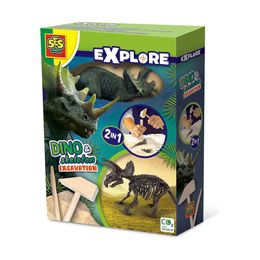 SES 2-in-1 Dino und Skeletten ausgraben "Triceratops" - ab 5 Jahren - 16% | Experimentieren-spielzeug