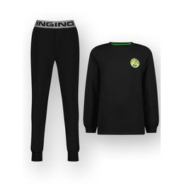 Vingino Pyjama in Schwarz - 42% | Gr&ouml;&szlig;e 134/140 | Kinder-waesche