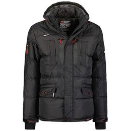 Geographical Norway Parka "Basiboli" in Schwarz - 65% | Gr&ouml;&szlig;e XXL | Herrenjacken