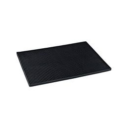 Wenko Abtropfmatte "Maxi" in Schwarz - (L)40 x (B)30 cm - 38% | Putzutensilien