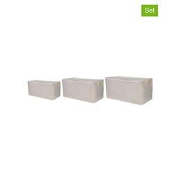 Mijolnir 3er-Set: Aufbewahrungsboxen in Beige - 67% | Kisten-koerbe