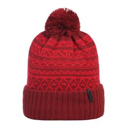 Icepeak Strickmütze "Hull" in Rot - 20% | Kindermuetzen