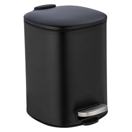 Wenko Treteimer "Alassio" in Schwarz - 5 l - 33% | Muelleimer