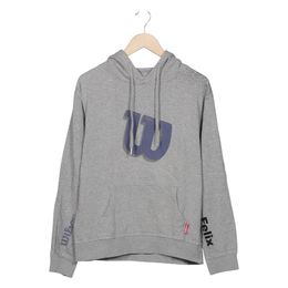 Wilson Kapuzenpullover Herren Gr&ouml;&szlig;e L Second Hand grau