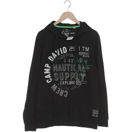 CAMP DAVID Kapuzenpullover Herren Gr&ouml;&szlig;e XL Second Hand schwarz