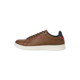 Jack & Jones JACK & JONES Sneaker 'JFWHASTINGS' Herren Gr&ouml;&szlig;e 41 dunkelblau / karamell