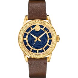 Versace Uhr Herren Gr&ouml;&szlig;e One Size dunkelblau / braun / gold